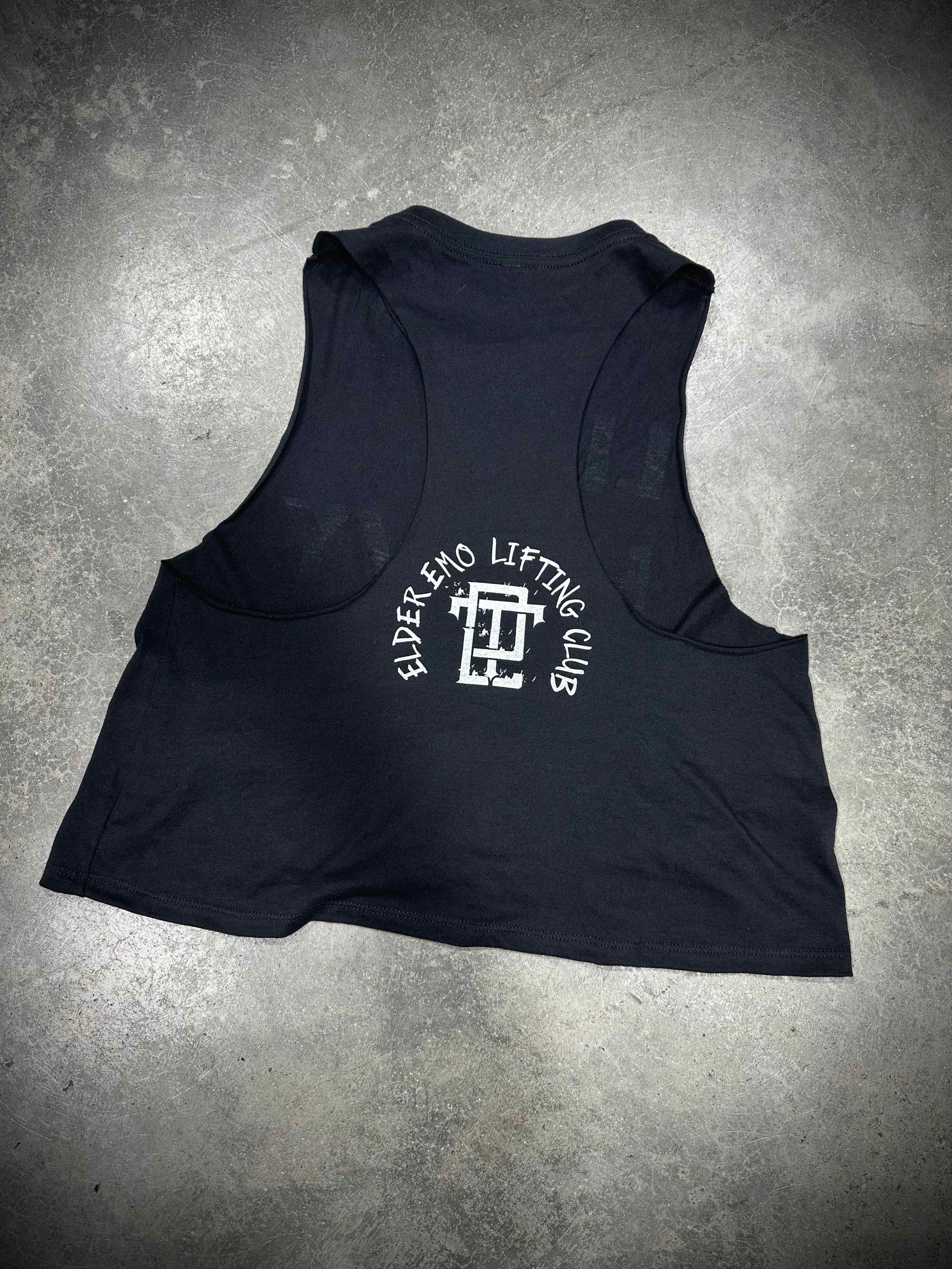 Lift Heavy Stay Emo Crop