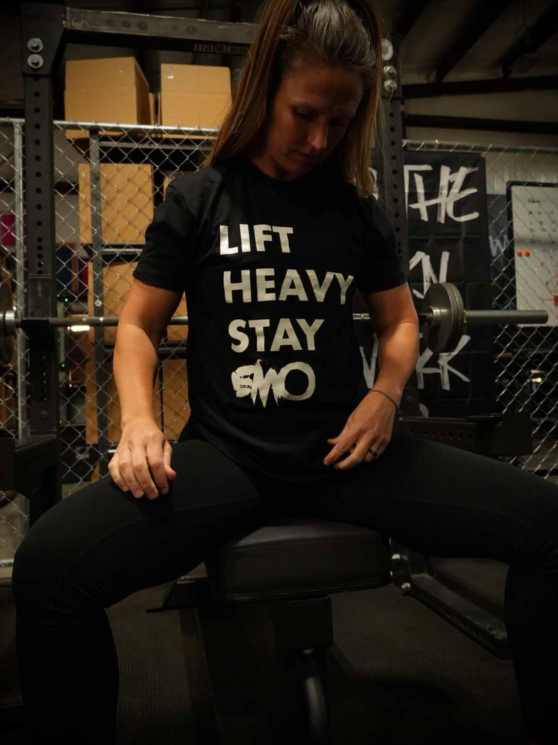 Lift Heavy Stay EMO Tee