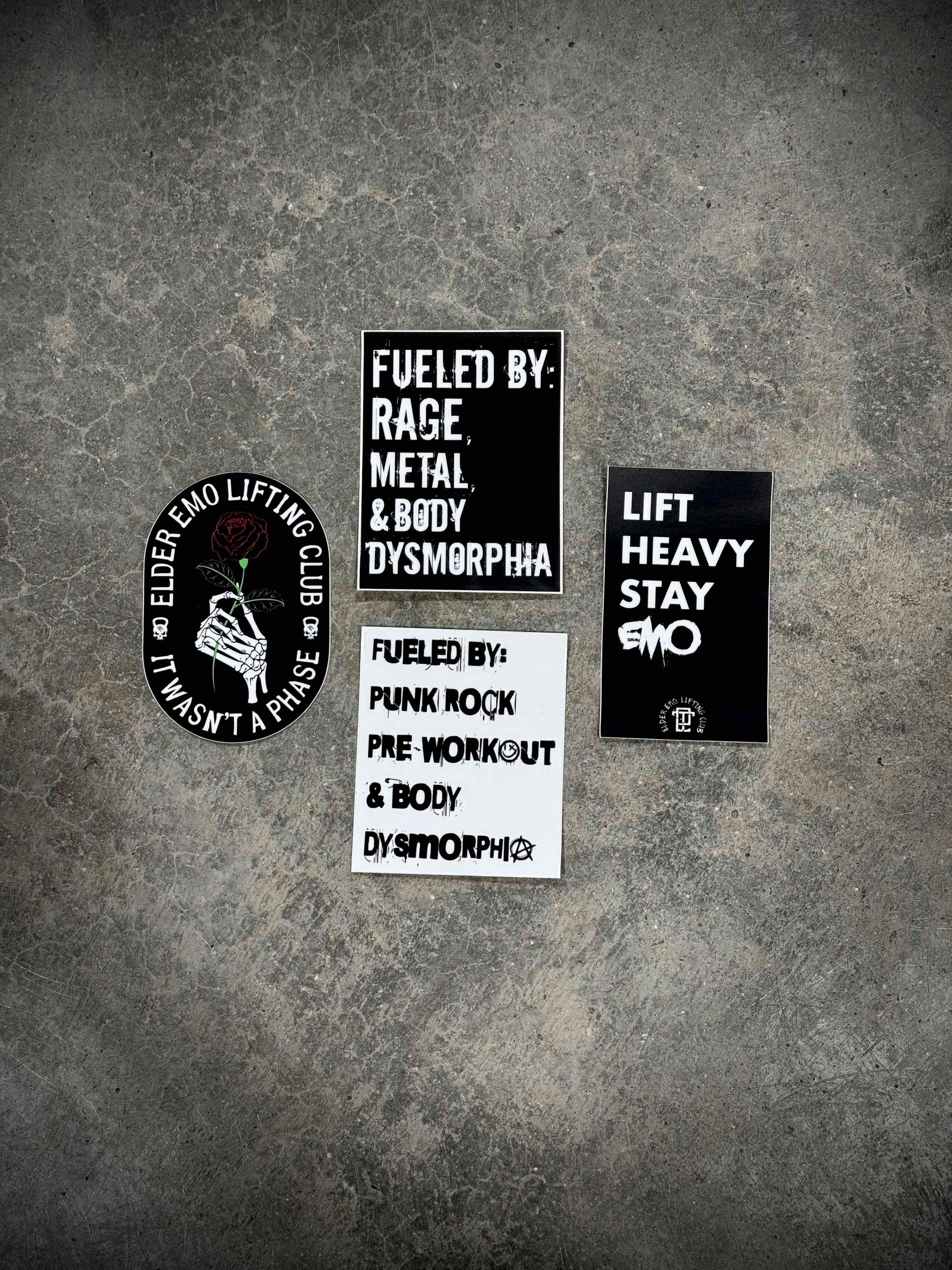 Warped Tour Sticker Bundle