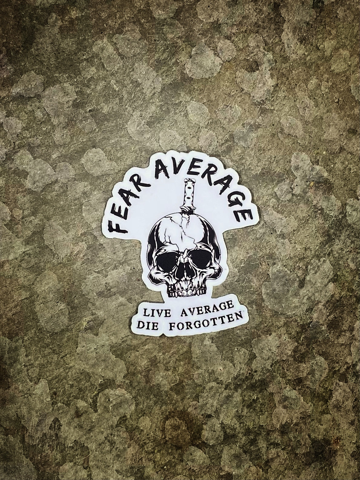 Fear Average Sticker